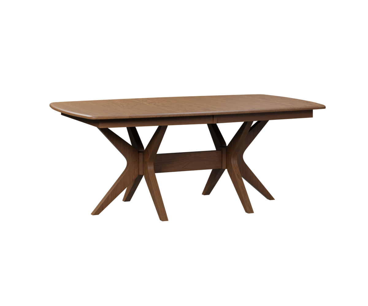 Wren Double Pedestal Table PA Dutch Woodcraft